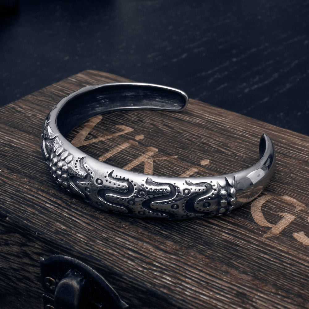 Viking Draupnir Arm Ring - STERLING SILVER Norse Odin's Bracelet