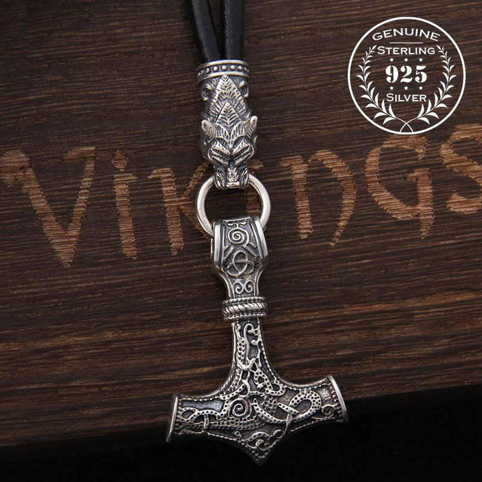 Thor's Hammer Necklaces | Mjolnir Pendants - Norsegarde